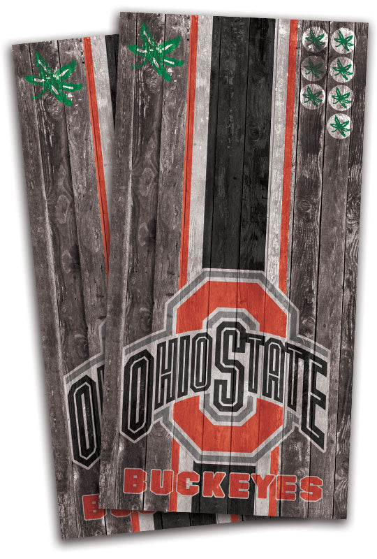 Ohio State Buckeyes Cornhole Wraps – Cornhole Garage