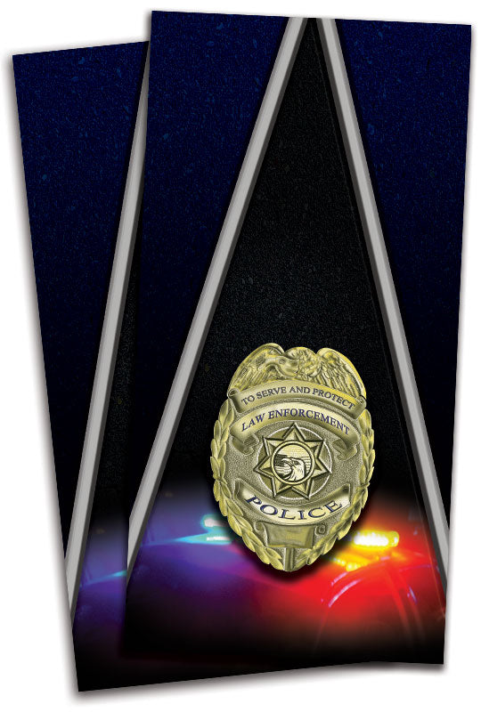 Police Cornhole Wraps – Cornhole Garage